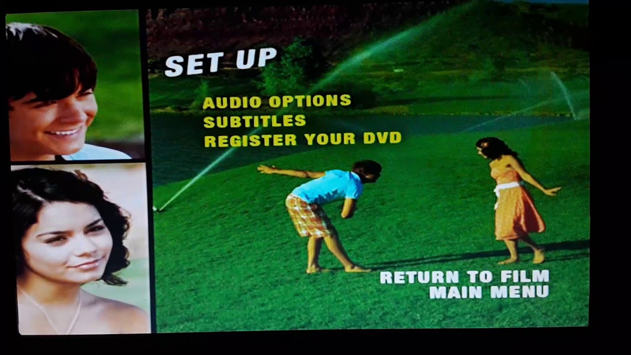 High School Musical 2 (2007) DVD Menu Walkthrough - YouTube