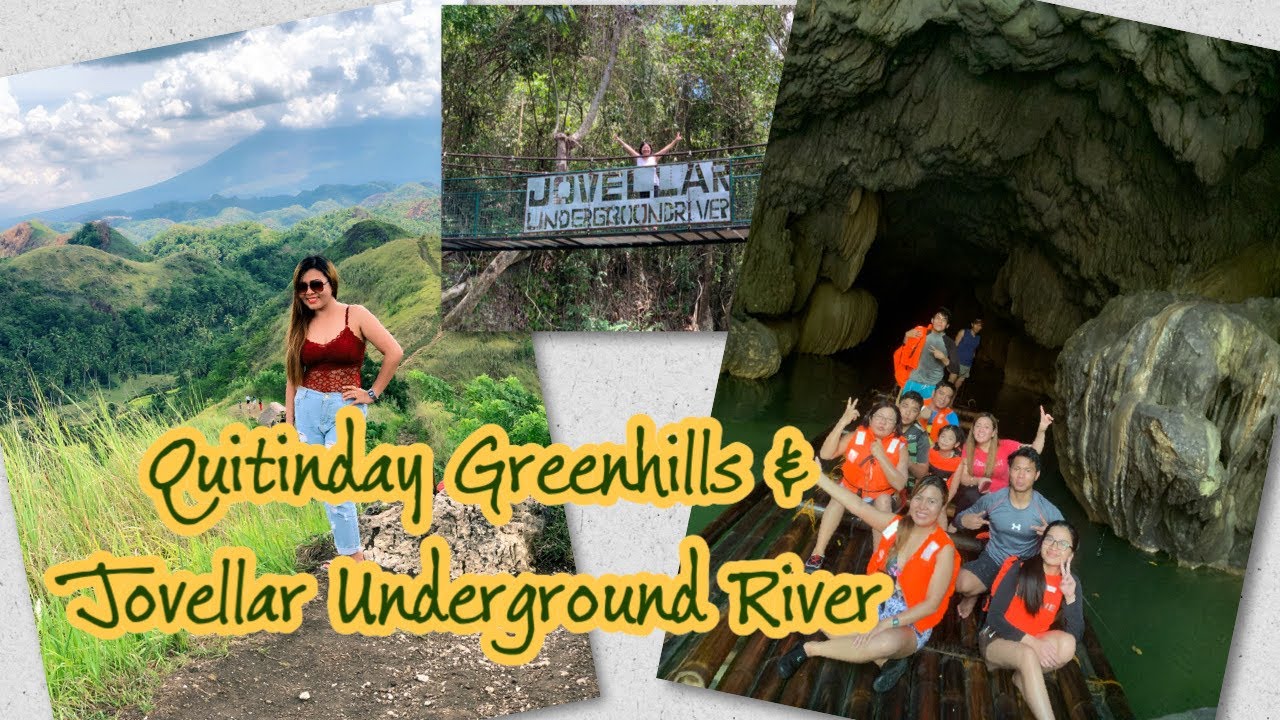 BICOL TOUR (Quitinday Greenhills, Jovellar Underground River) | Mary ...