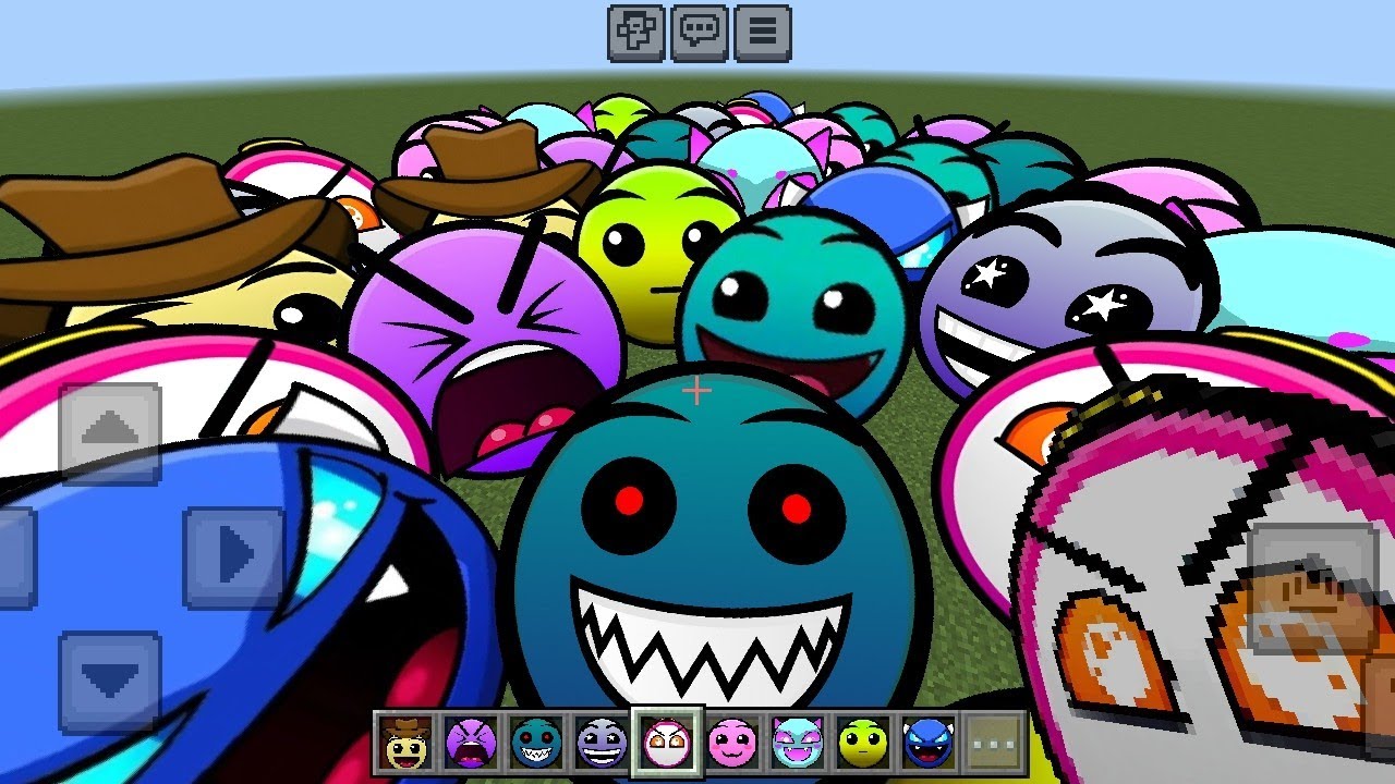 Lobotomy Nextbot Face skin Addon for Minecraft PE BE RELEASED 1.21 ...