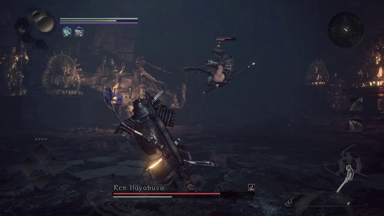 Nioh 2: Sparring with Ren Hayabusa | Fists\Claws - YouTube