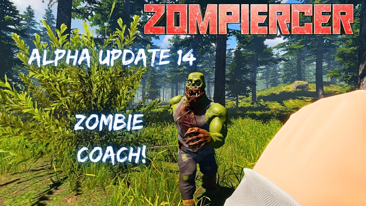 Update to Alpha 14, Fishing Town and the Zombie Coach. | Zompiercer ...