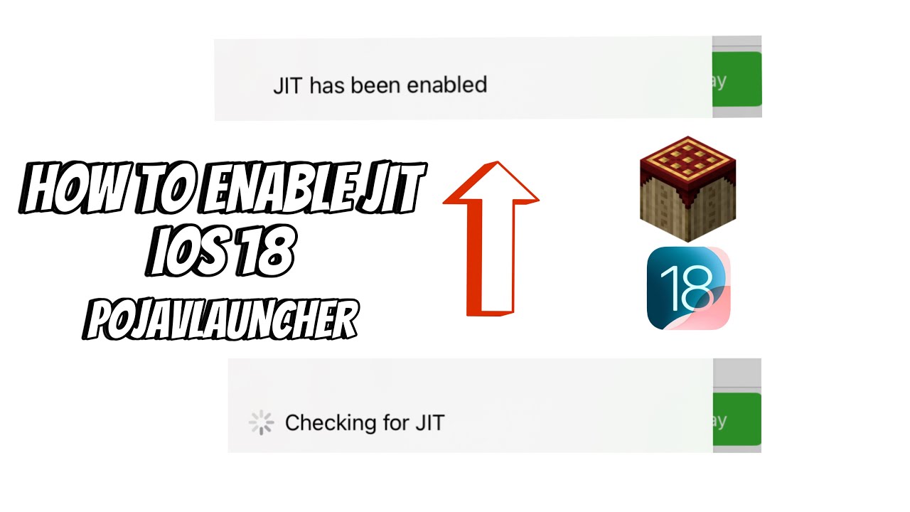 How to Enable JIT on PojavLauncher iOS (No Jailbreak Required!) - YouTube