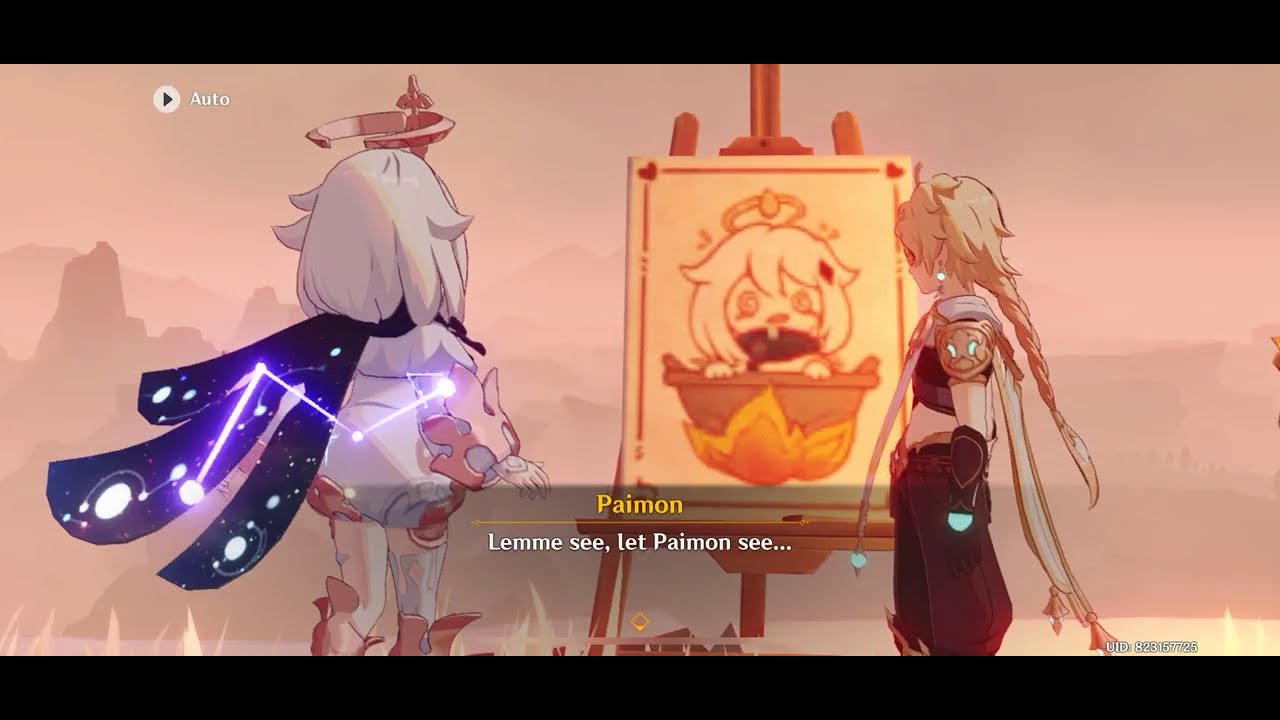 Paimon is MAD AT ME! Help me draw Emergency Food!! [Genshin Impact ...