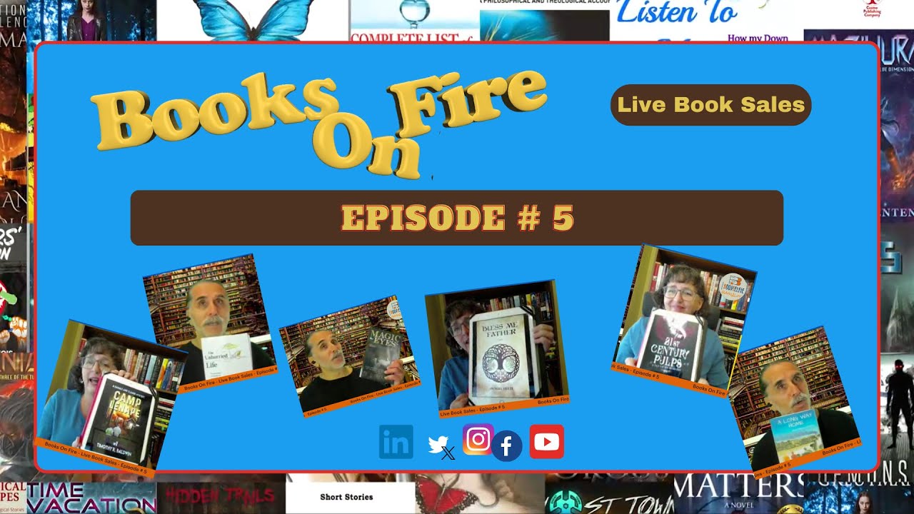 Books On Fire - Live Book Sales - Episode # 5 - YouTube