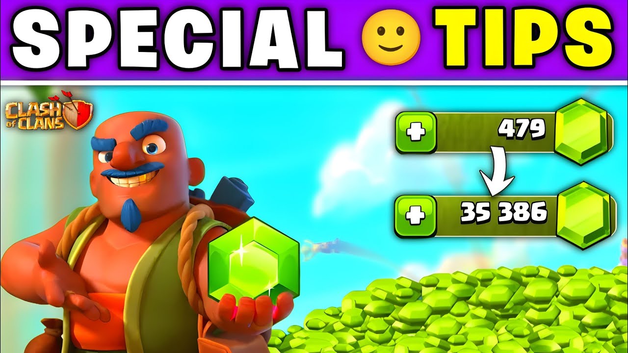 How to Get More Gems in COC 😍| Secret Trick 2025 in Clash of clans ...
