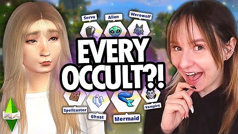Every Occult Challenge The Sims 4 - YouTube
