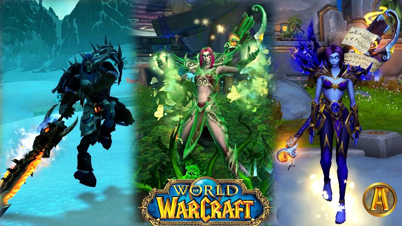 11.2 New Class Visual Updates & Talents - Druid Rogue Priest & Death ...