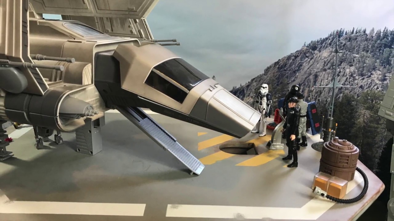 Action Figures! Star Wars ROTJ Imperial Landing Platform: Endor ...