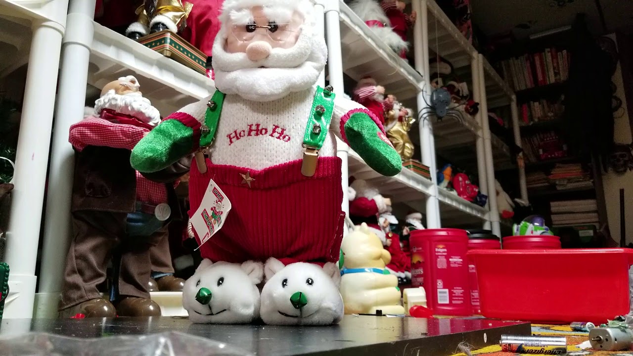 bouncing Santa - YouTube