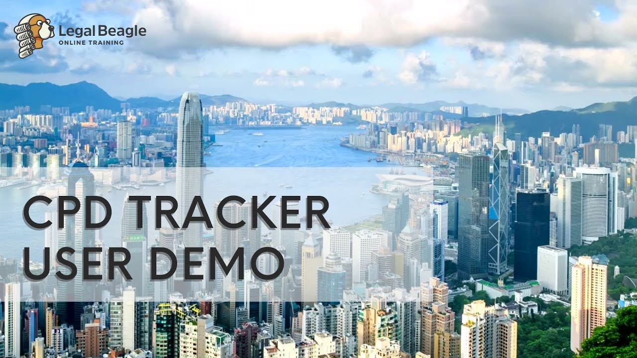 Legal Beagle Free CPD Tracker - YouTube