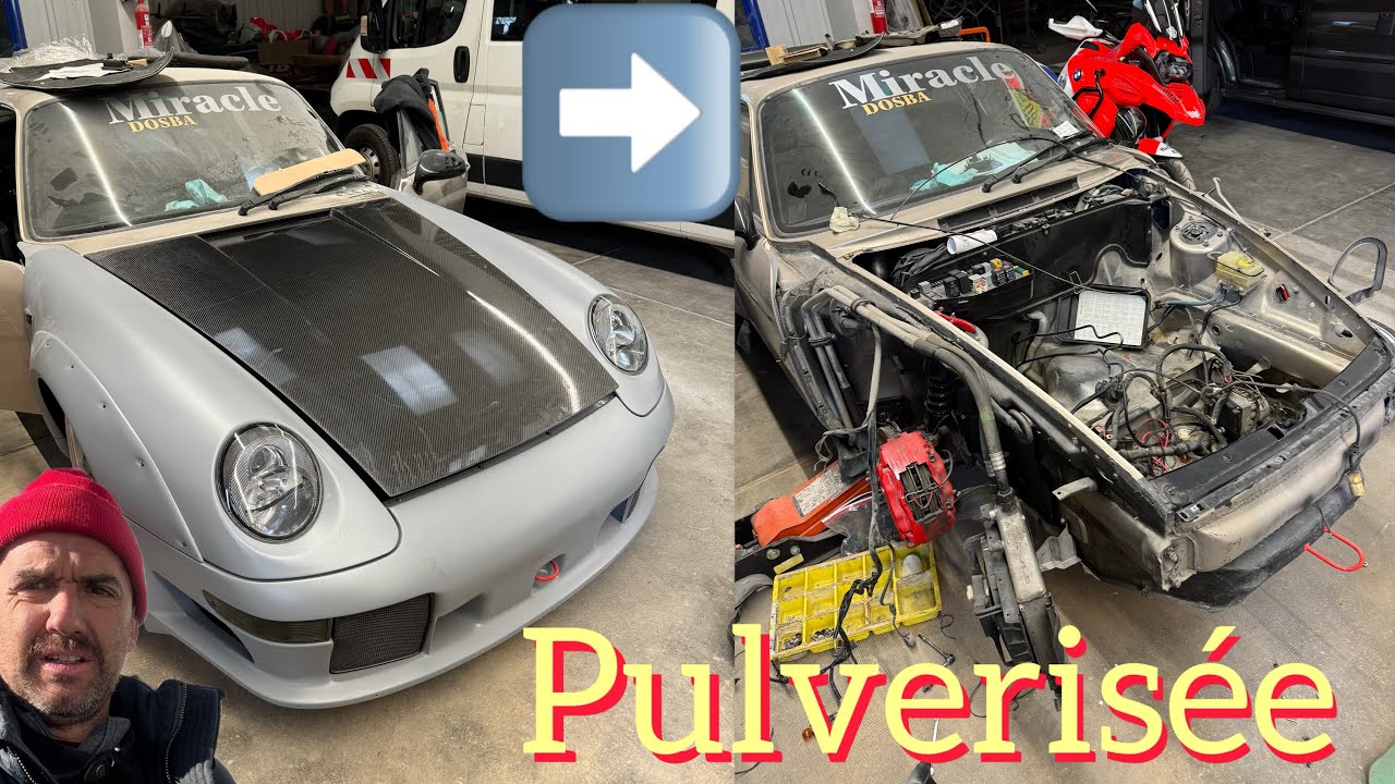 Encore du carbone et un front lift pour la 993 RSR !! Ep6 - YouTube