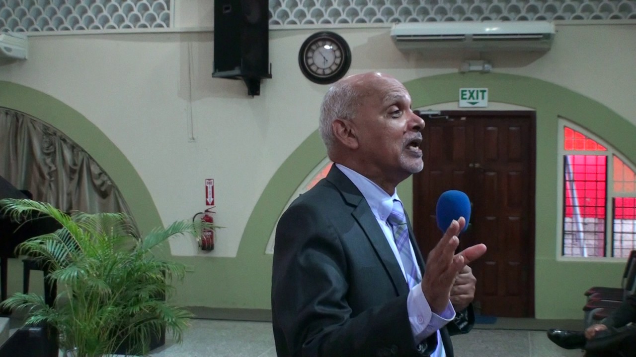 Pastor/Dr. Clive Dottin - Reflection/Prayer - Alastair singing for 54 ...
