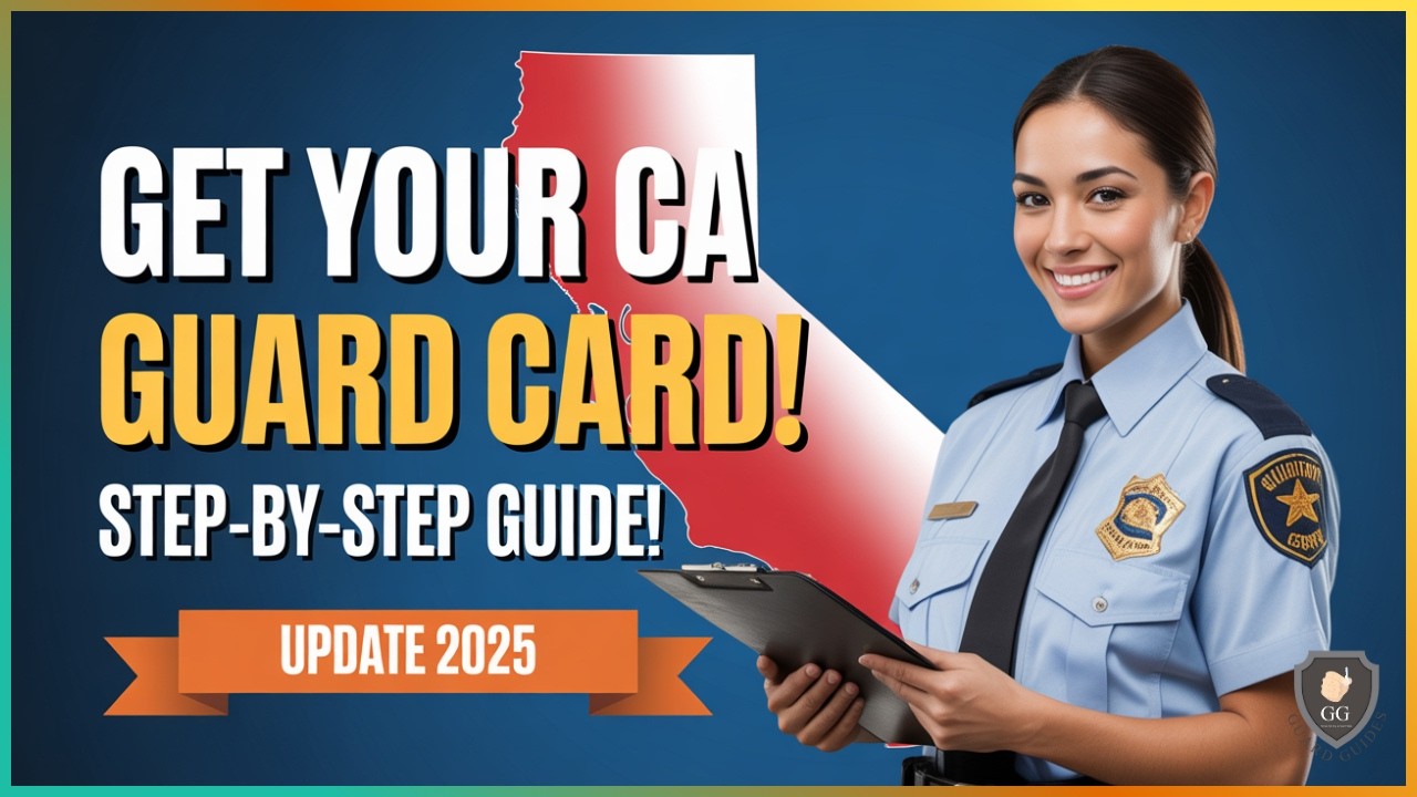 How To Get A Security Guard License In California (2025) - YouTube