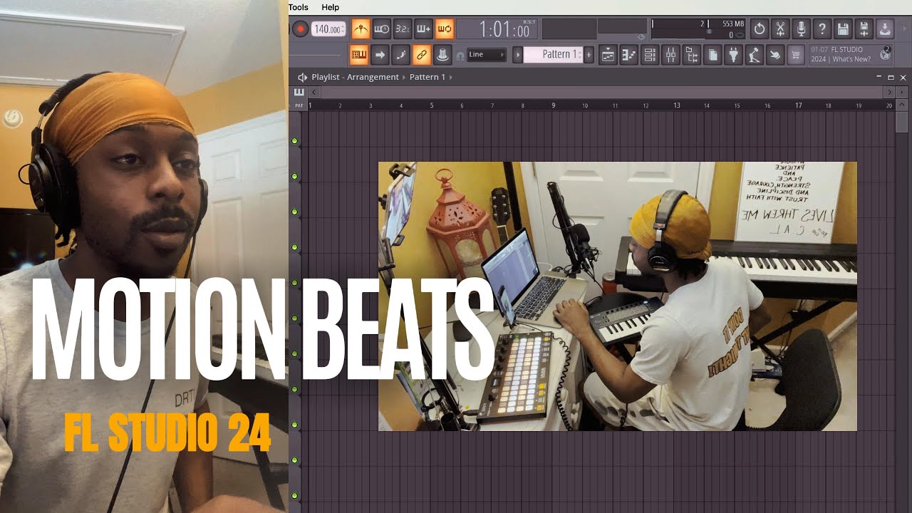 MOTION BEAT COOK UP FROM SCRATCH ( FL STUDIO 24 ) - YouTube