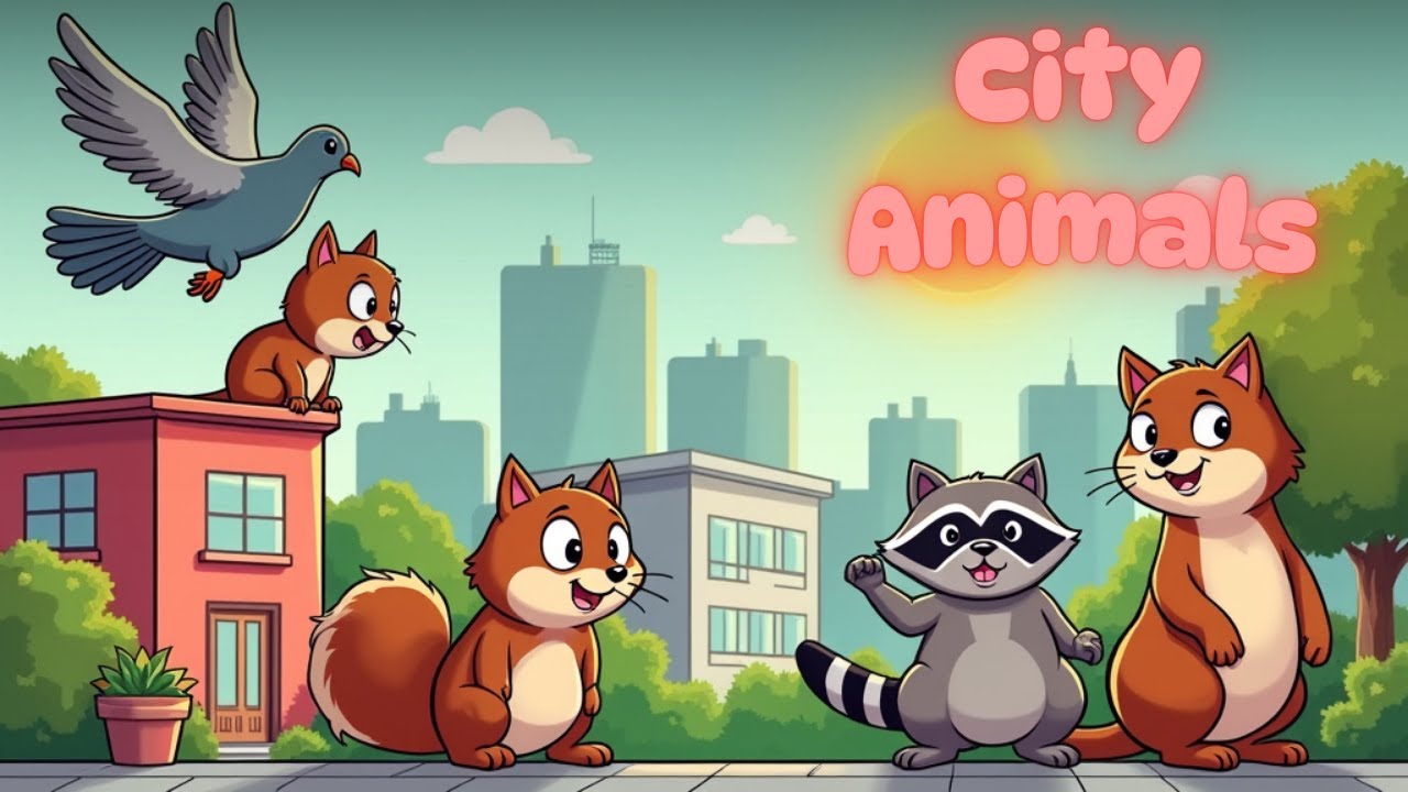 City Animals – A Fun Song About Urban Wildlife - YouTube