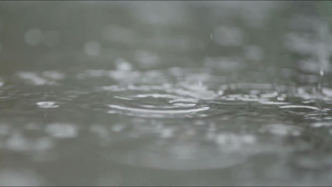 Relaxing rain drops sounds #2 - YouTube