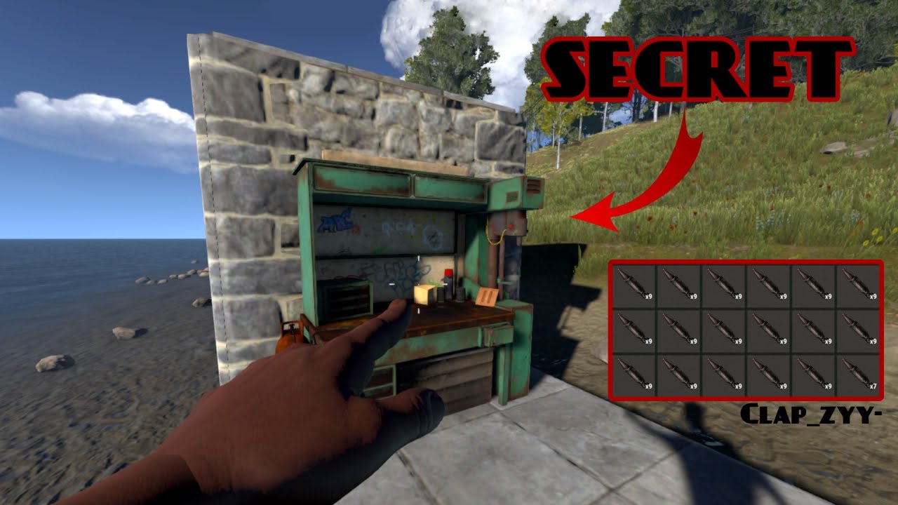 The 3 Best Ways to hide your loot in Rust! - YouTube