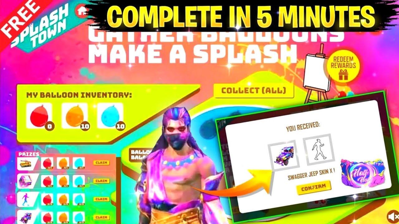 HOW TO COMPLETE FREE REWARDS | TODAY FREE REWARDS CLAIM | STORE GAMING ...