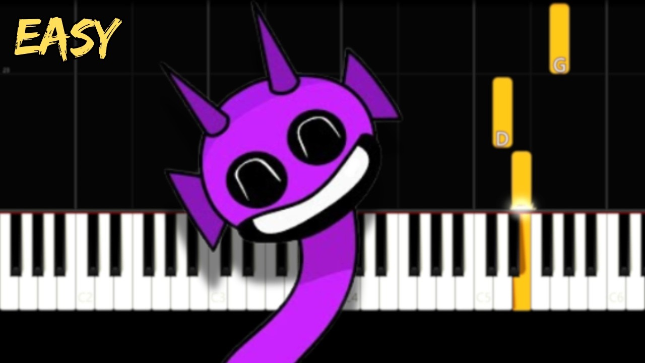Incredibox Sprunki Phase 3 All Sounds (Easy Piano Tutorial) - YouTube