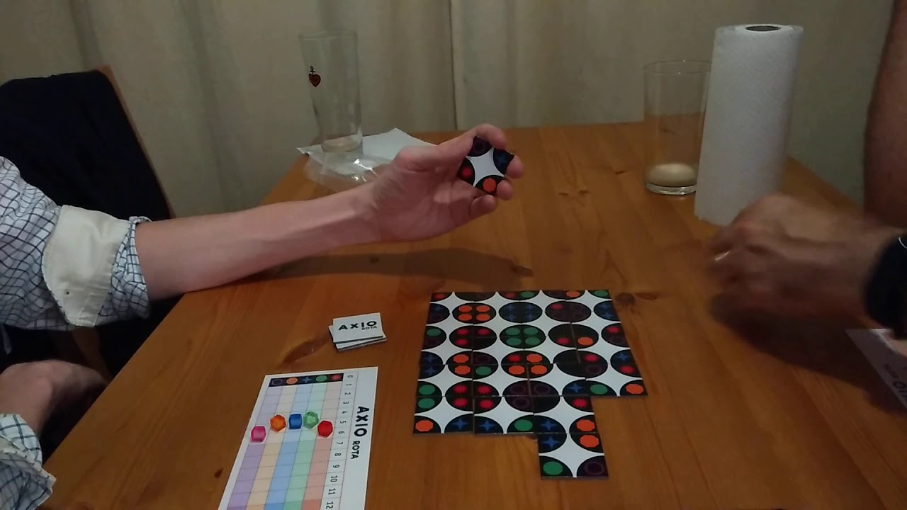 Axio Rota playthrough 3 * Amass Games * abstract strategy board game HD ...