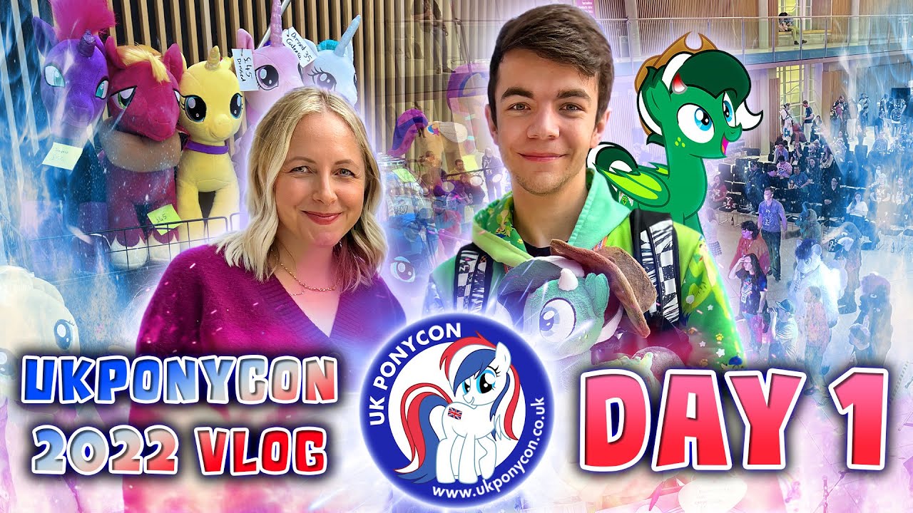 HAVING DINNER WITH ANDREA LIBMAN! - UK PonyCon 2022 VLOG (Day 1/Pre ...