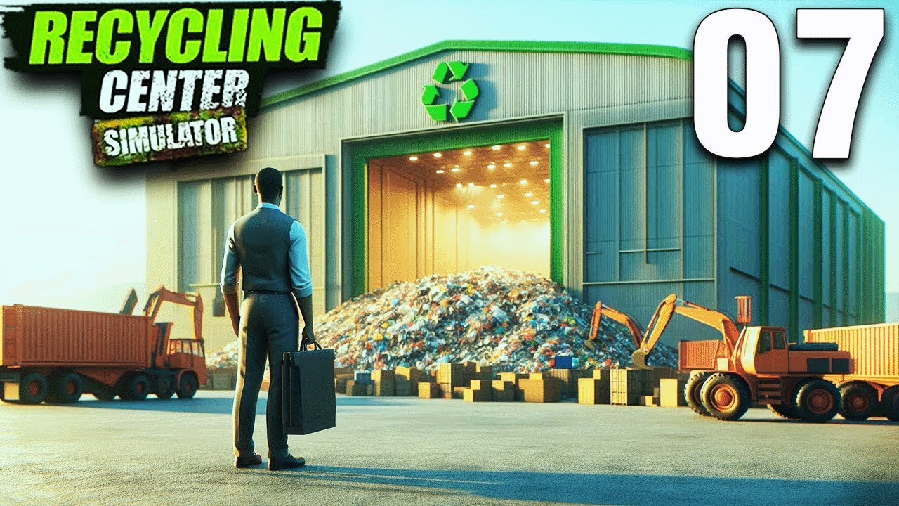 Revamped My Storage House & Machine Area! 🔄 Recycling Center Simulator ...