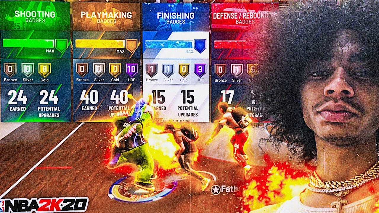 MY LEGEND PLAYMAKER BUILD = INSANE DEMIGOD on NBA 2K20 with 100 BADGES ...