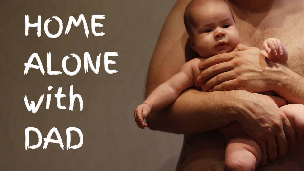 HOME ALONE with dad - YouTube