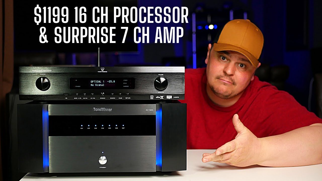 Why I Like This BUDGET 16 Channel Processor? Tonewinner AT300 Review ...