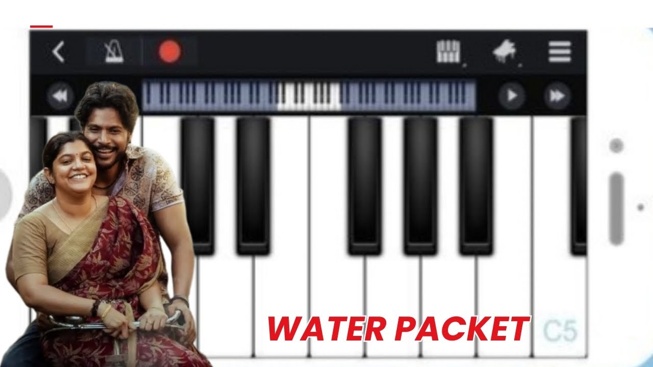 Water Packet Song | Easy Piano Tutorial | Raayan | Ar Rahman - YouTube