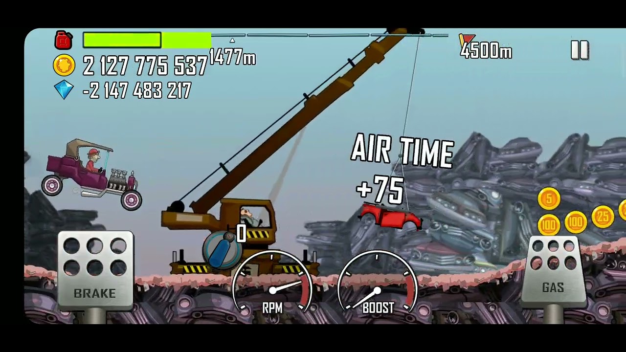bought new stages and high score in junk yard [hill climb racing] - YouTube