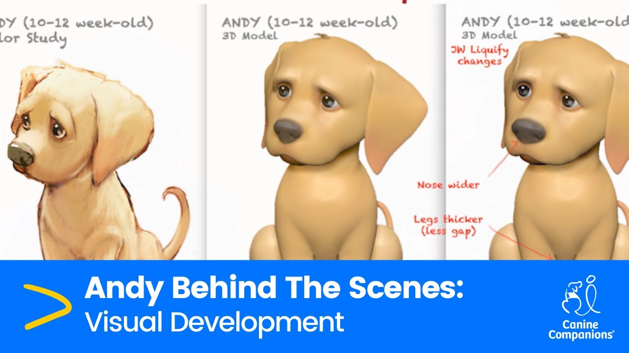 Behind the Scenes of Andy: A Dog's Tale - The Visual Development of ...