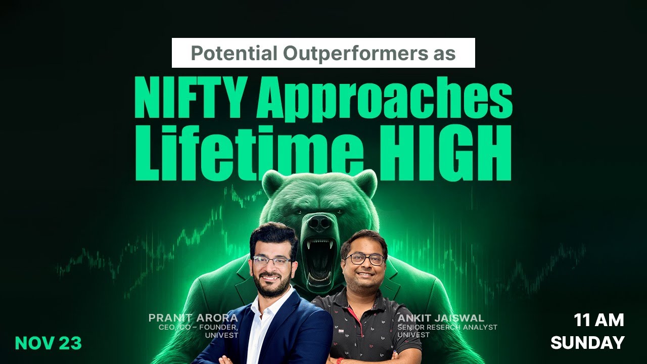 🚀 Potential Outperformers as Nifty Approaches Lifetime High - YouTube