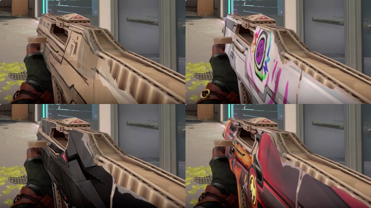 New Skin「COMBAT CRAFTS BULLDOG」In Game Showcase!【 VALORANT 】 - YouTube