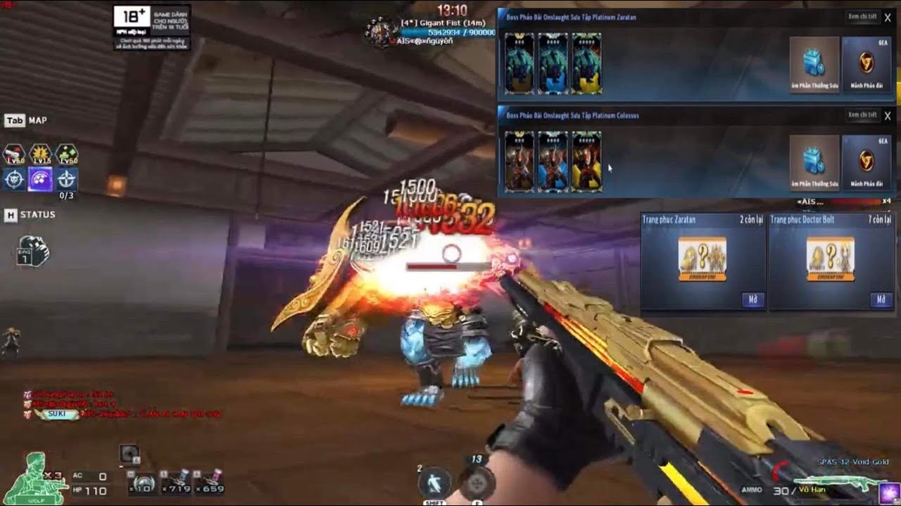 Hướng dẫn làm nhiệm vụ Red Zones mỗi tuần CF - YouTube