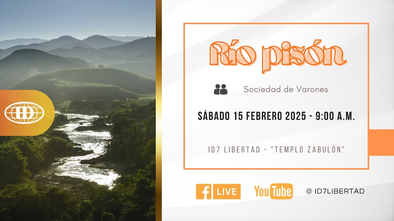 Culto de #Oracion - Sábado 15 Febrero 2025 - Río Pisón. - YouTube