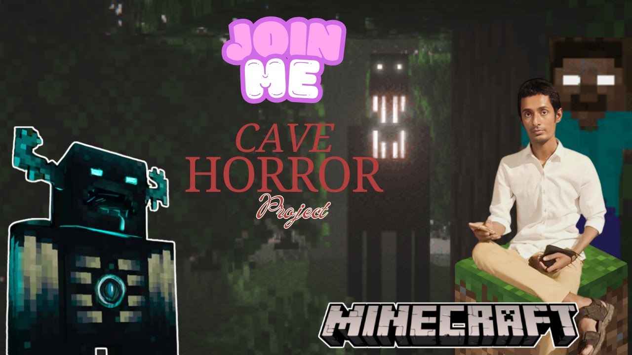 Minecraft Smp || Java + Pe || With Friends join me | Cave Horror ...