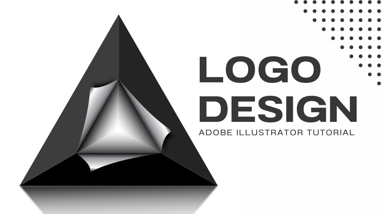 Adobe Illustrator Tutorial | 3D Logo Design (Curl Effect) - YouTube