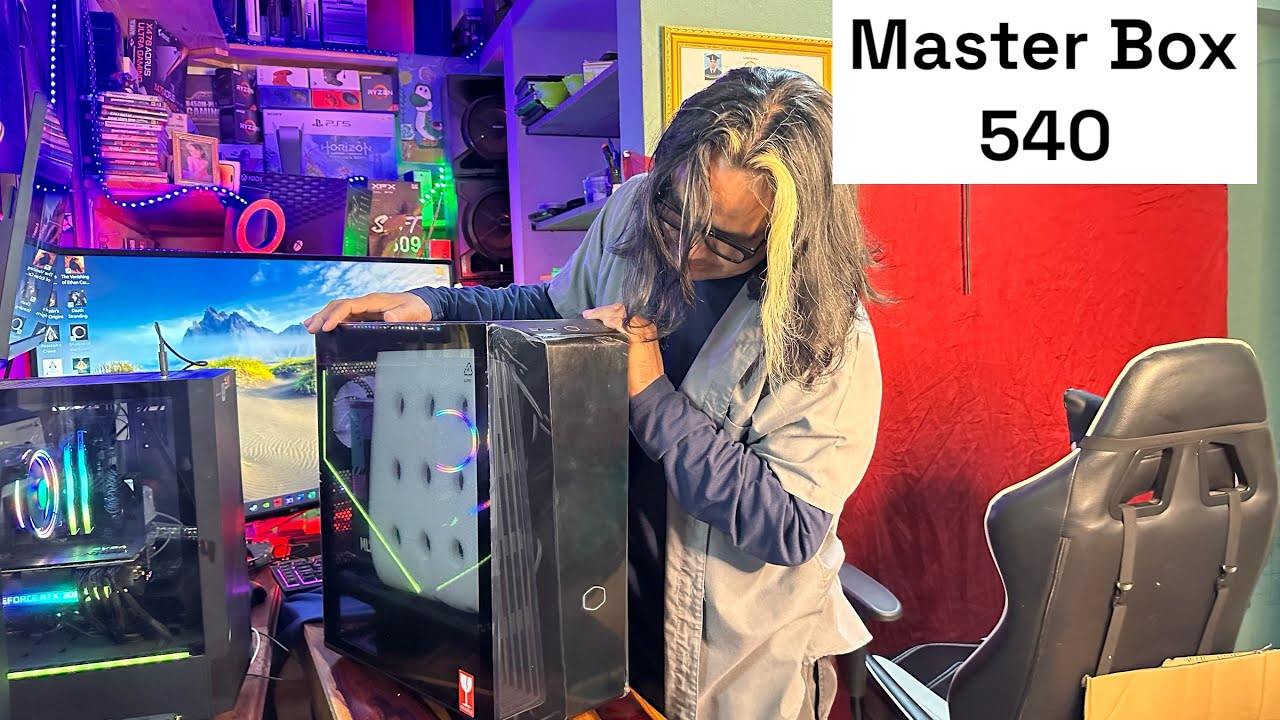 Case Gamer Cooler Master Master Box 540 / Unboxing - YouTube