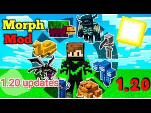 Best Morph mod for Minecraft 1.20 || Mediafire link for java and ...