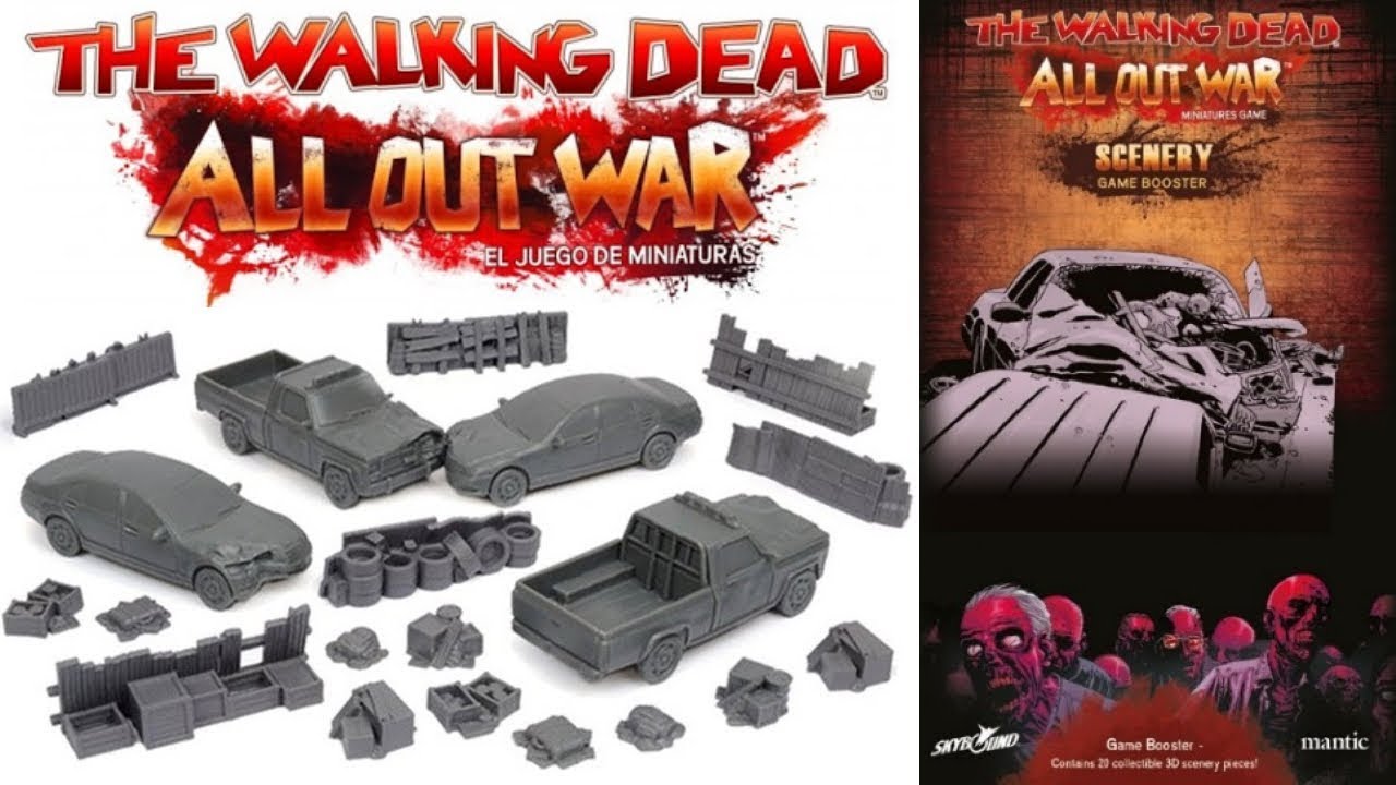 The Walking Dead All Out War - Scenery Game Booster - YouTube
