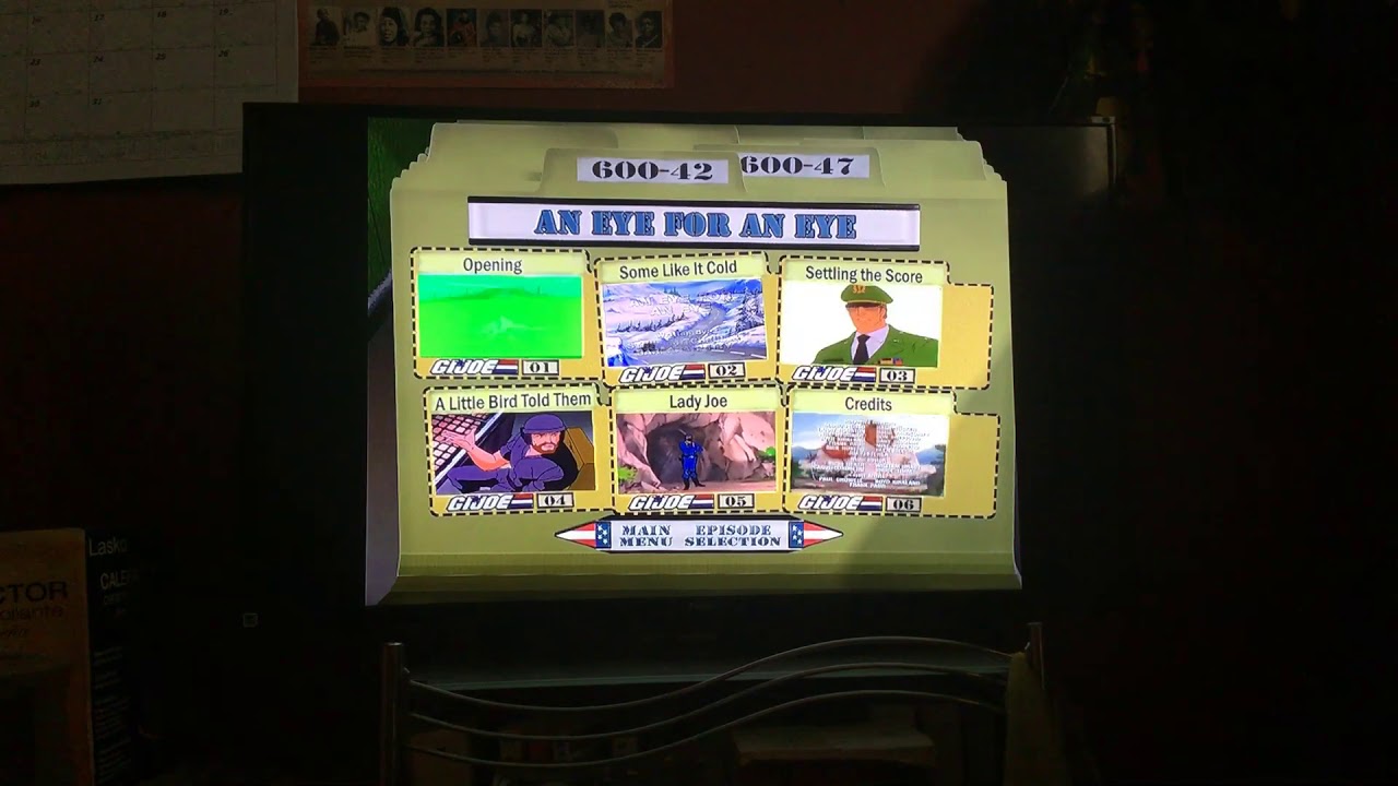 G.I. Joe: Season 1, Part 2 2004 DVD Menu Walkthrough (Version #2, Disc ...