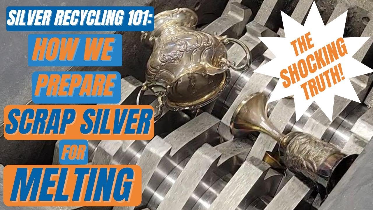 Silver Recycling 101: How We Prepare Scrap Silver For Melting - YouTube