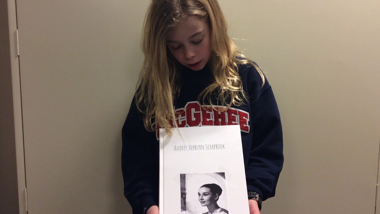 Audrey Hepburn by Grace Olinger - YouTube