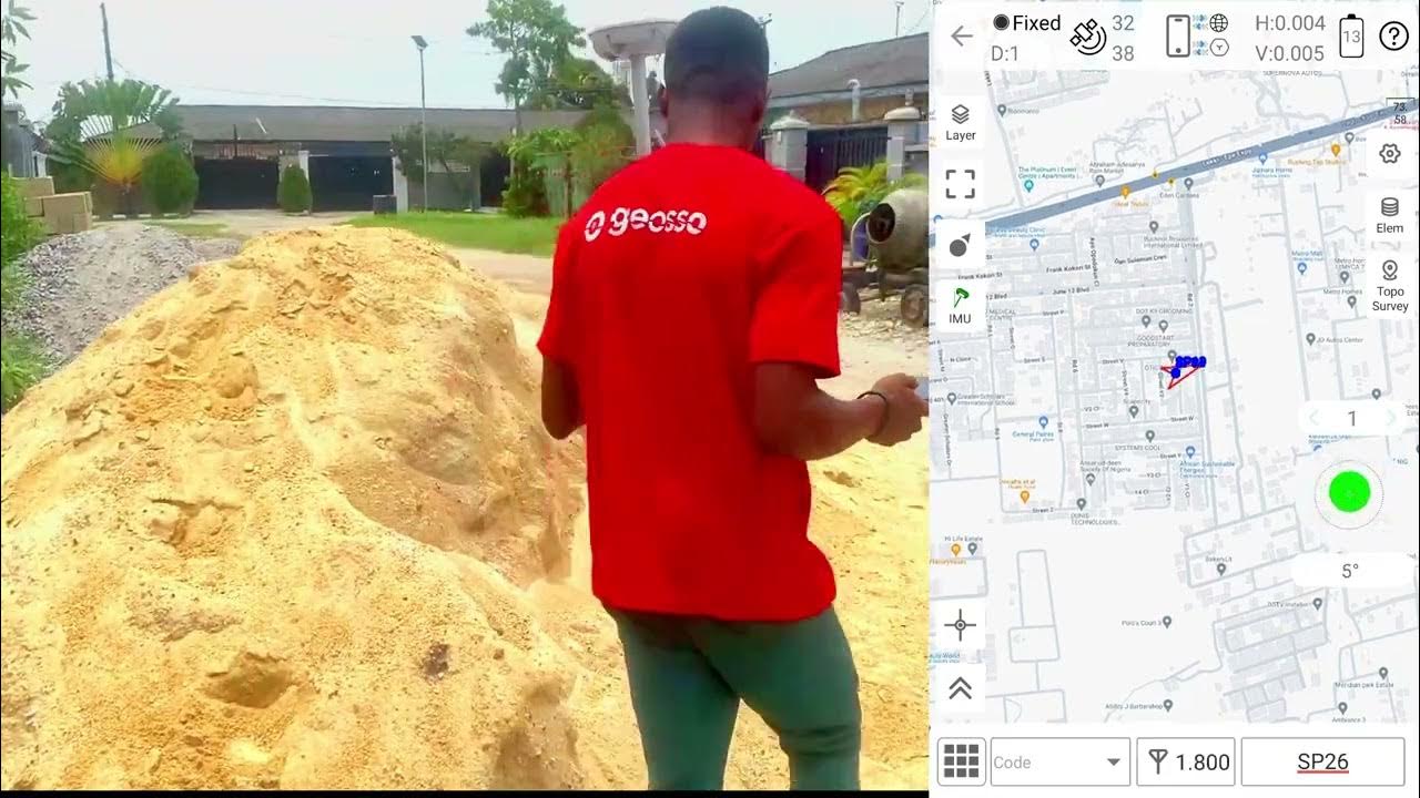 GNSS TUTORIAL - VOLUME CALCULATION USING SURVEY MASTER AND ANY COMNAV SINOGNSS RECEIVER - YouTube