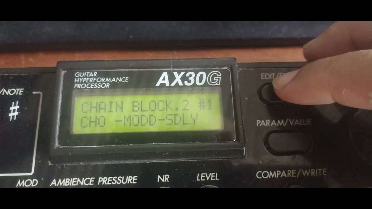 Como trazer os presets de fábrica da Korg AX30G /AX300G e montando ...