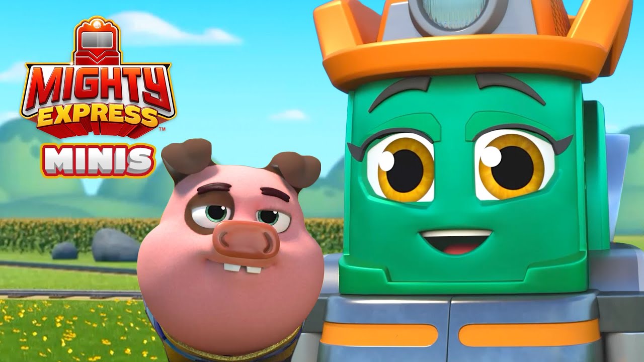 The Show Must Go On | Mighty Express Minis | Cartoons for kids - YouTube