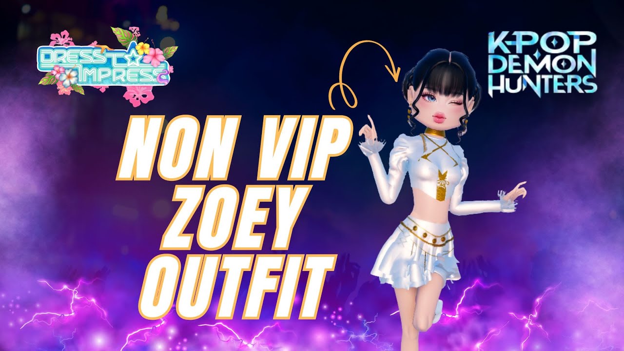 🔥 Best NON-VIP Zoey (K-Pop Demon Hunters) Outfit Inspo in DTI! 🎶🌟 - YouTube