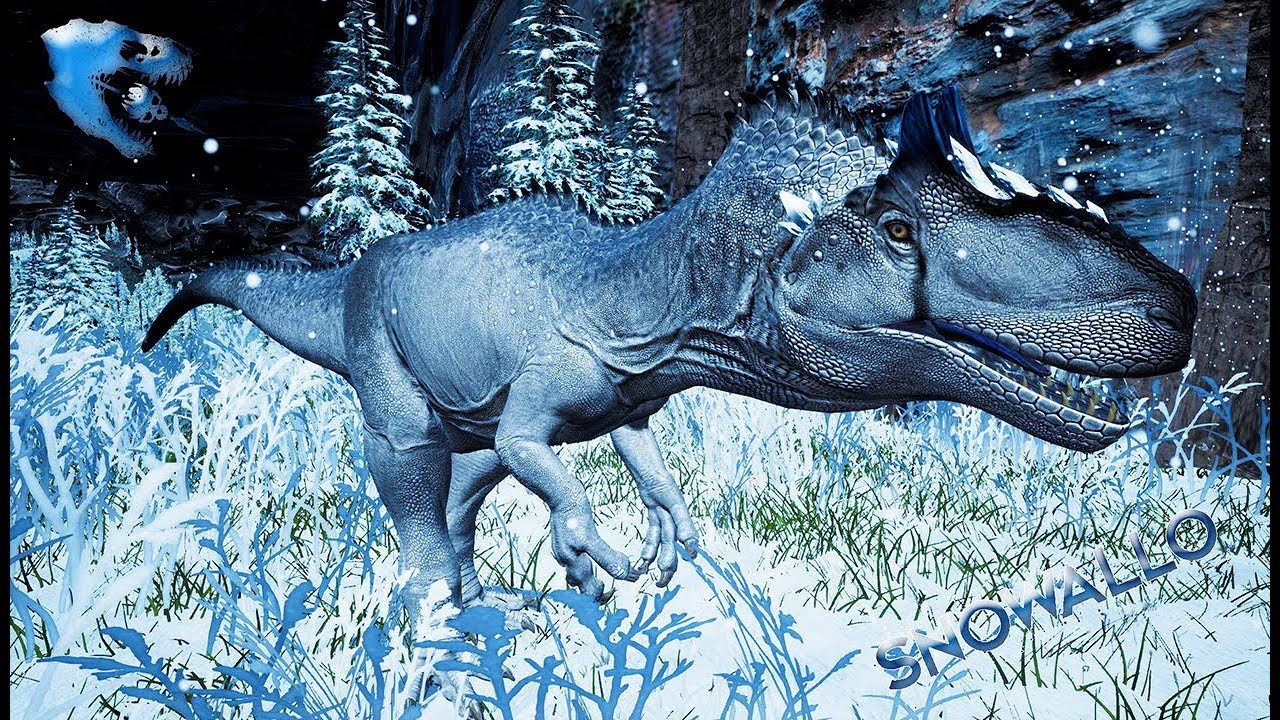 The Isle Modded SNOW CAVE+SNOWALLO! Revisit To BadWolf Mod - YouTube