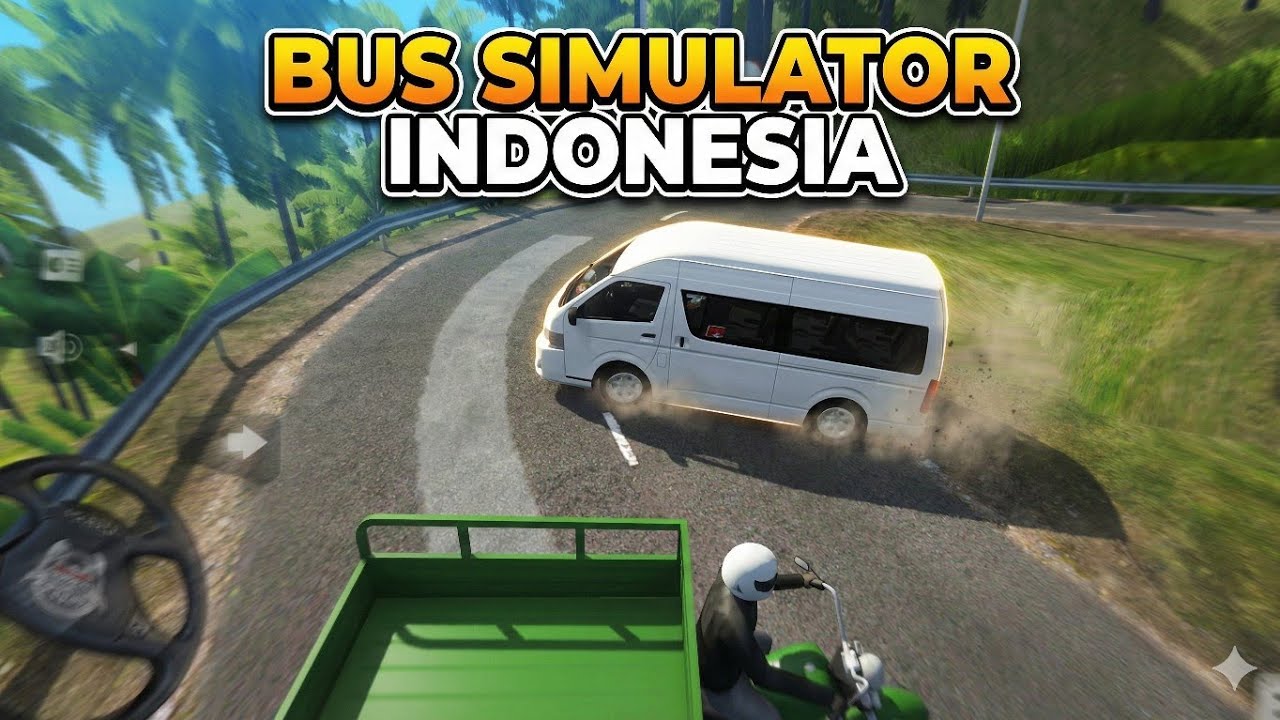 Toyota Haice Hill road Drive | Bus Simulator Indonesia Android Gameplay ...